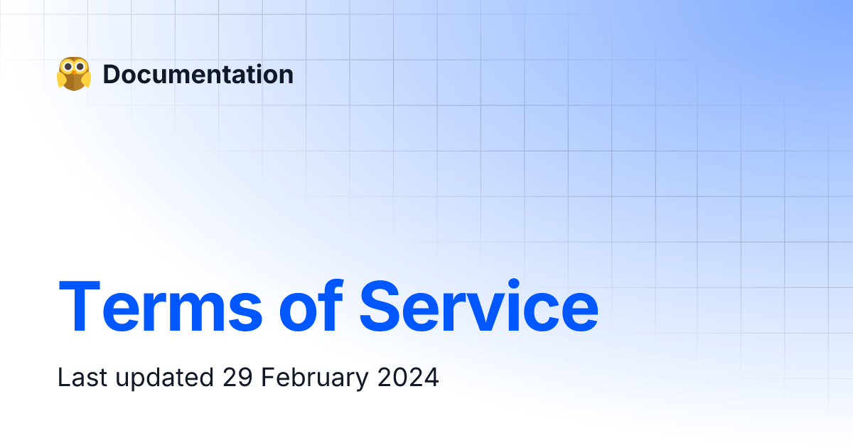 Terms of Service | 日本語 | Documentation
